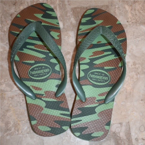 Havaianas | Shoes | Nwot Havaianas Camo Flip Flops | Poshmark